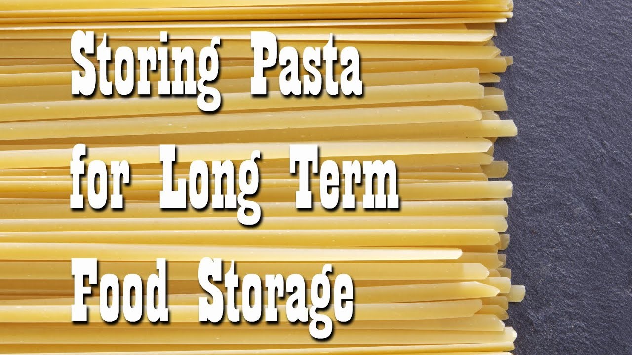 Store Your Pasta for Lasting Food Security: Here’s How – Homesteading ...