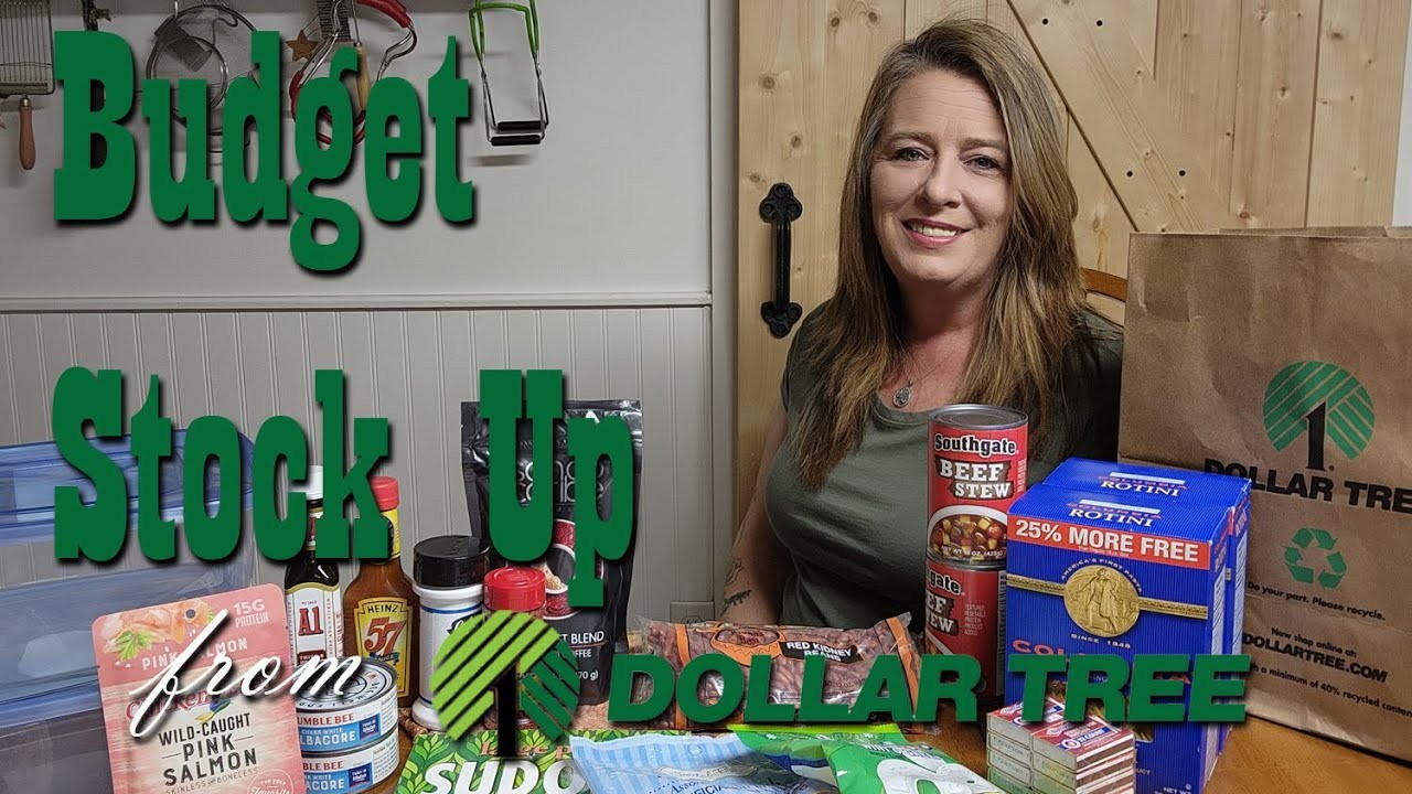 Stock Up Now! $25 Prepper Pantry from Dollar Tree – Homesteading, Self ...