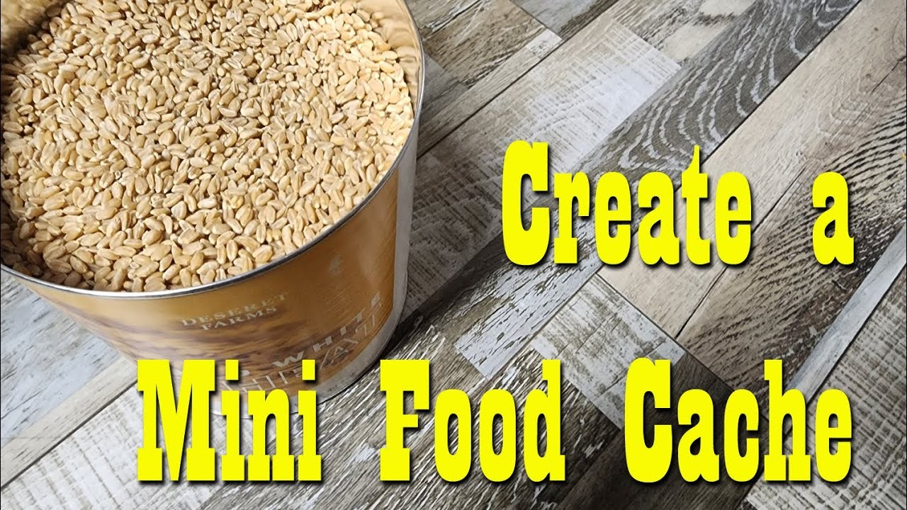 Tips Stock Up on Survival Food: Create a Mini Food Cache – Homesteading ...