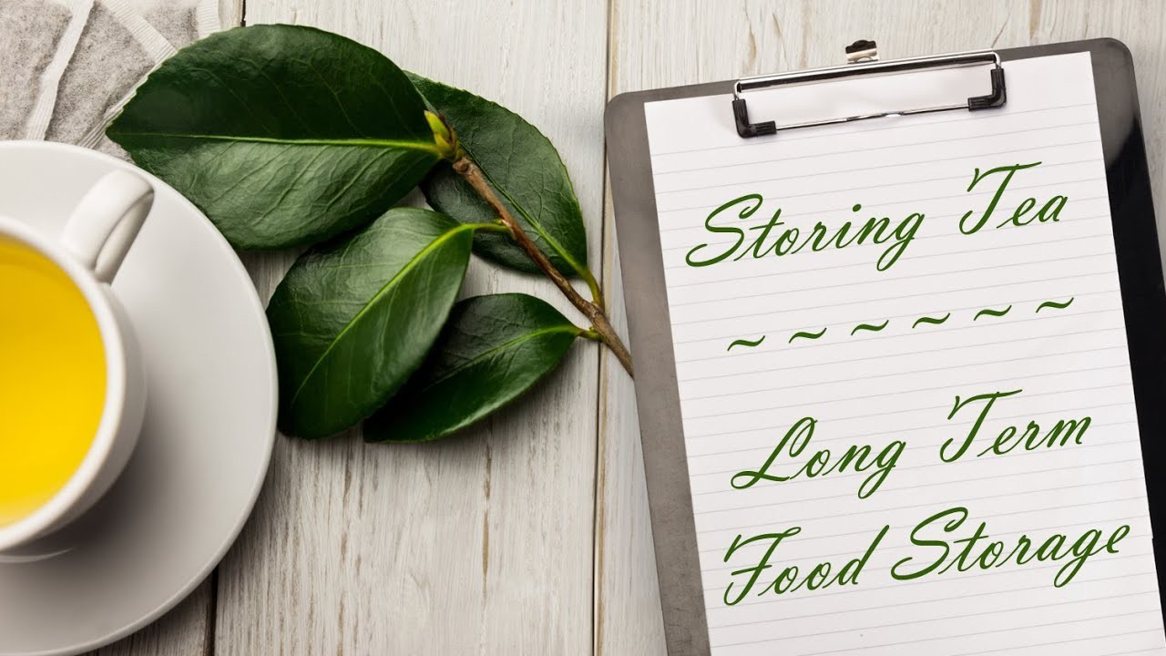 Pack Tea for Long-Term Storage: Prepper Pantry Essential Revealed ...