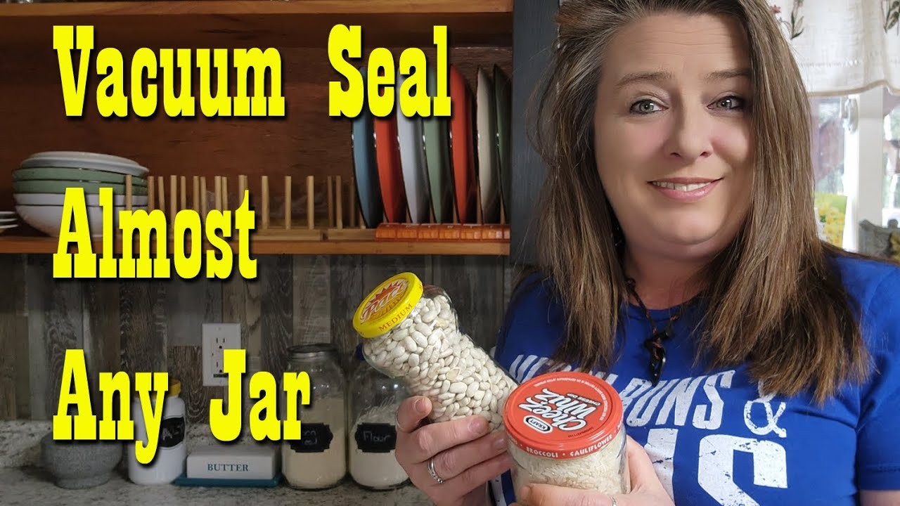 Reuse Jars! Vacuum Seal Almost Any Jar for Food Storage – Homesteading, Self-Reliance and ...