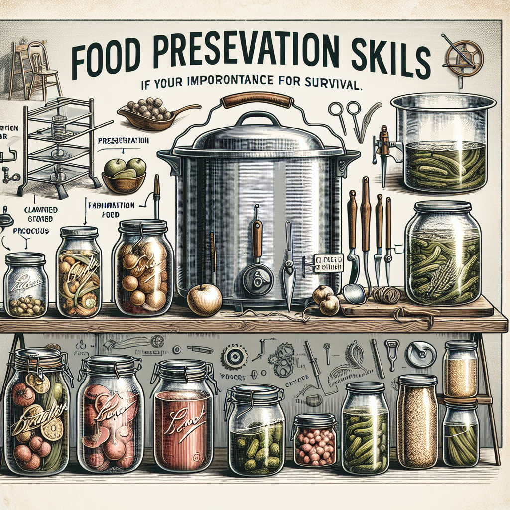 Teaching techniques for preserving food through canning, pickling, and ...