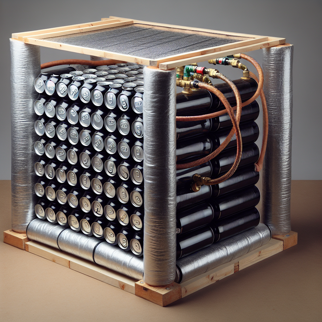 Crafting a Solar Air Heater from Beer Cans – Homesteading, Self ...